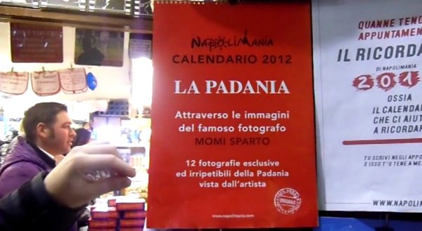 Video. Spunta a Napoli un divertente calendario della Padania - Vesuvio ...