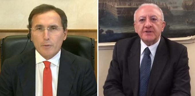 Boccia stanco di De Luca: "Immagini vergognose dagli ospedali di Napoli ...