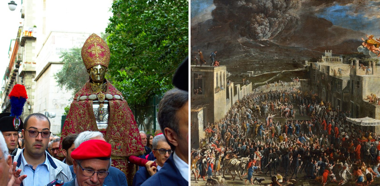 16 dicembre 1631, il miracolo di San Gennaro che fermò il Vesuvio