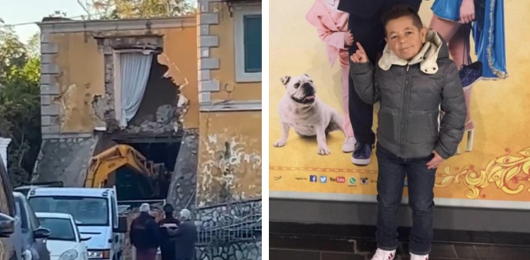 Napoli, abbattuta la casa di Davide Marotta