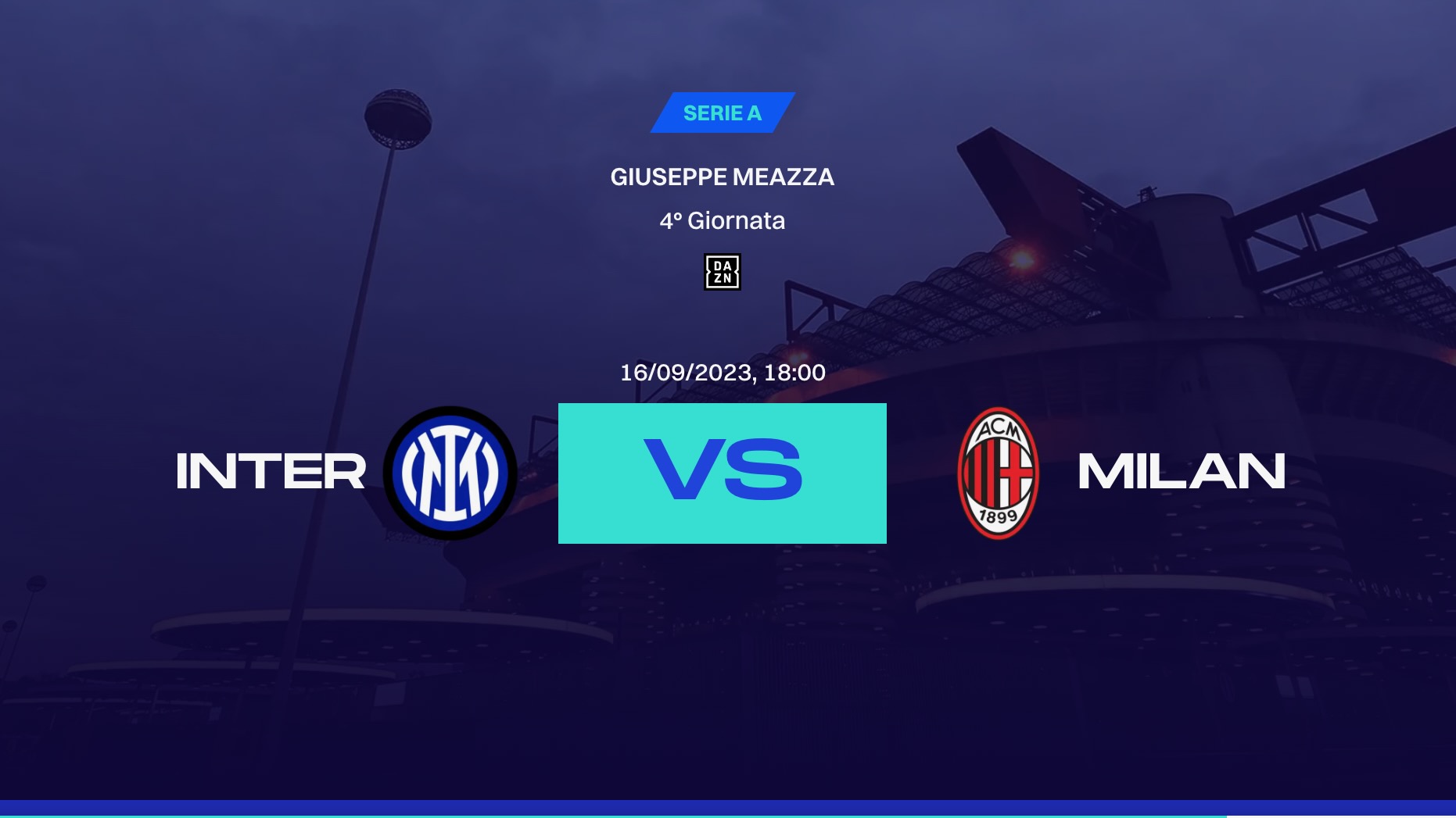 Serie A: dove vedere FC Inter-AC Milan in tv, streaming, Dazn, Sky