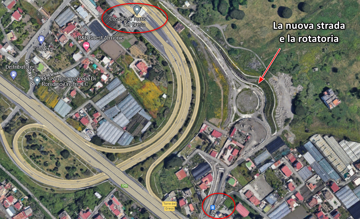 Apre il primo tratto nuova bretella autostradale a Torre del Greco: il dispositivo di traffico