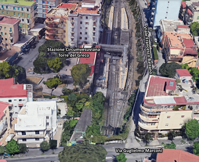 Parcheggio da 40 milioni sulla Circumvesuviana di Torre del Greco