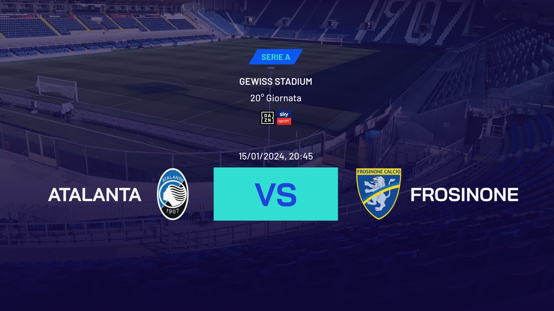 Atalanta-Frosinone, le probabili formazioni