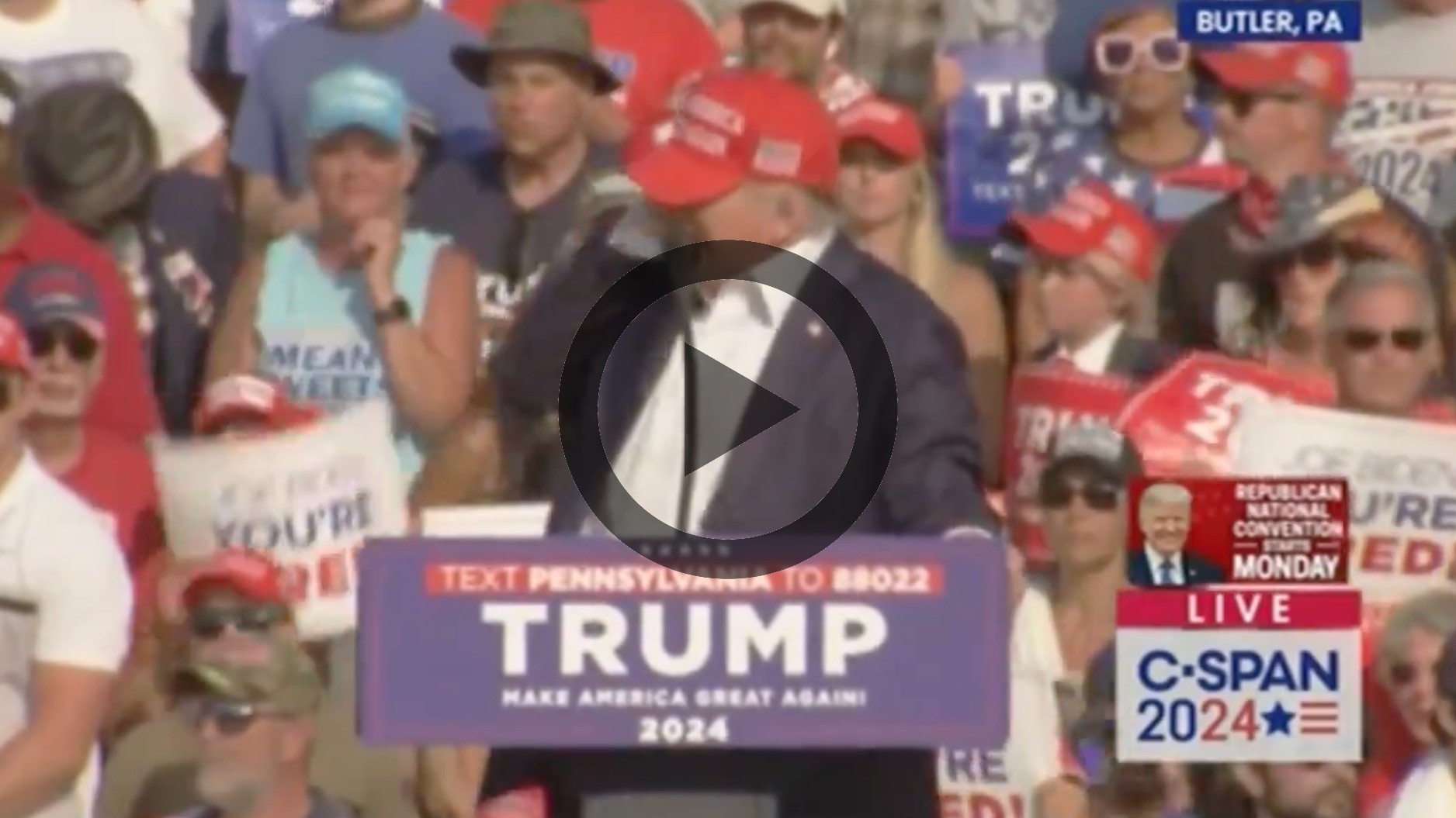 VIDEO/ Attentato a Donald Trump in diretta: il momento degli spari