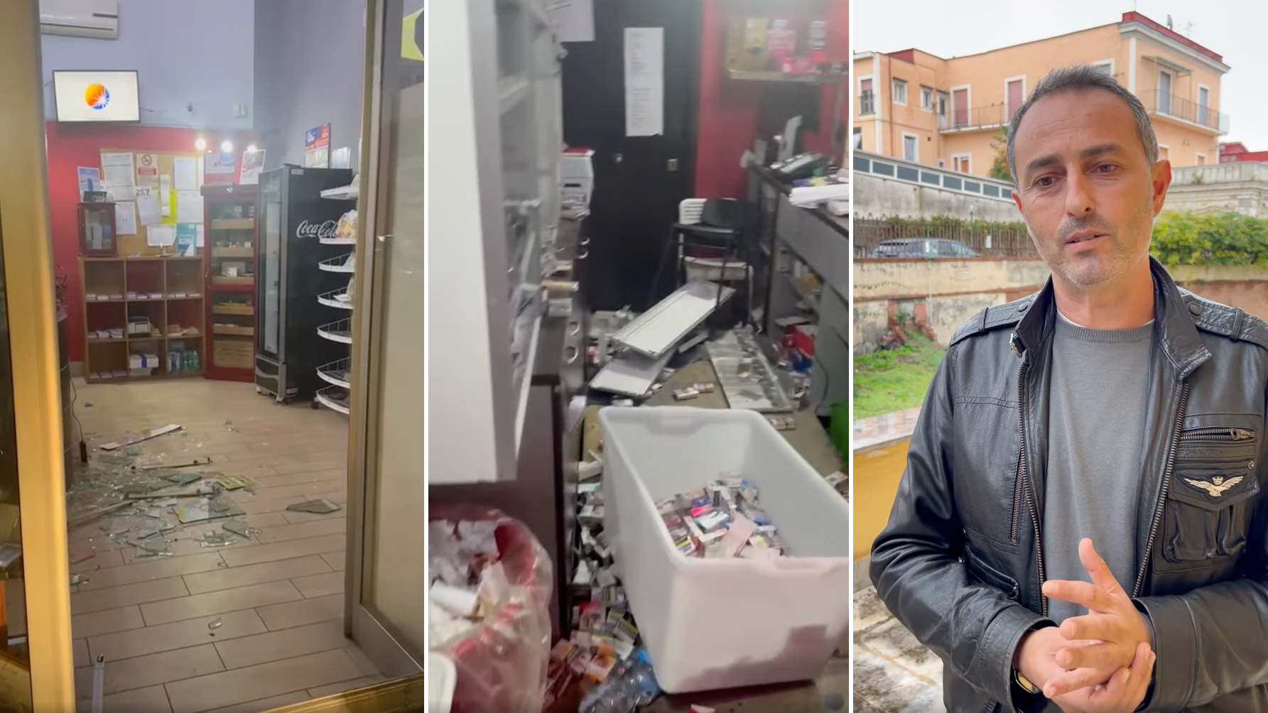 Ercolano, distrutto il negozio del candidato sindaco: "Non è una ...