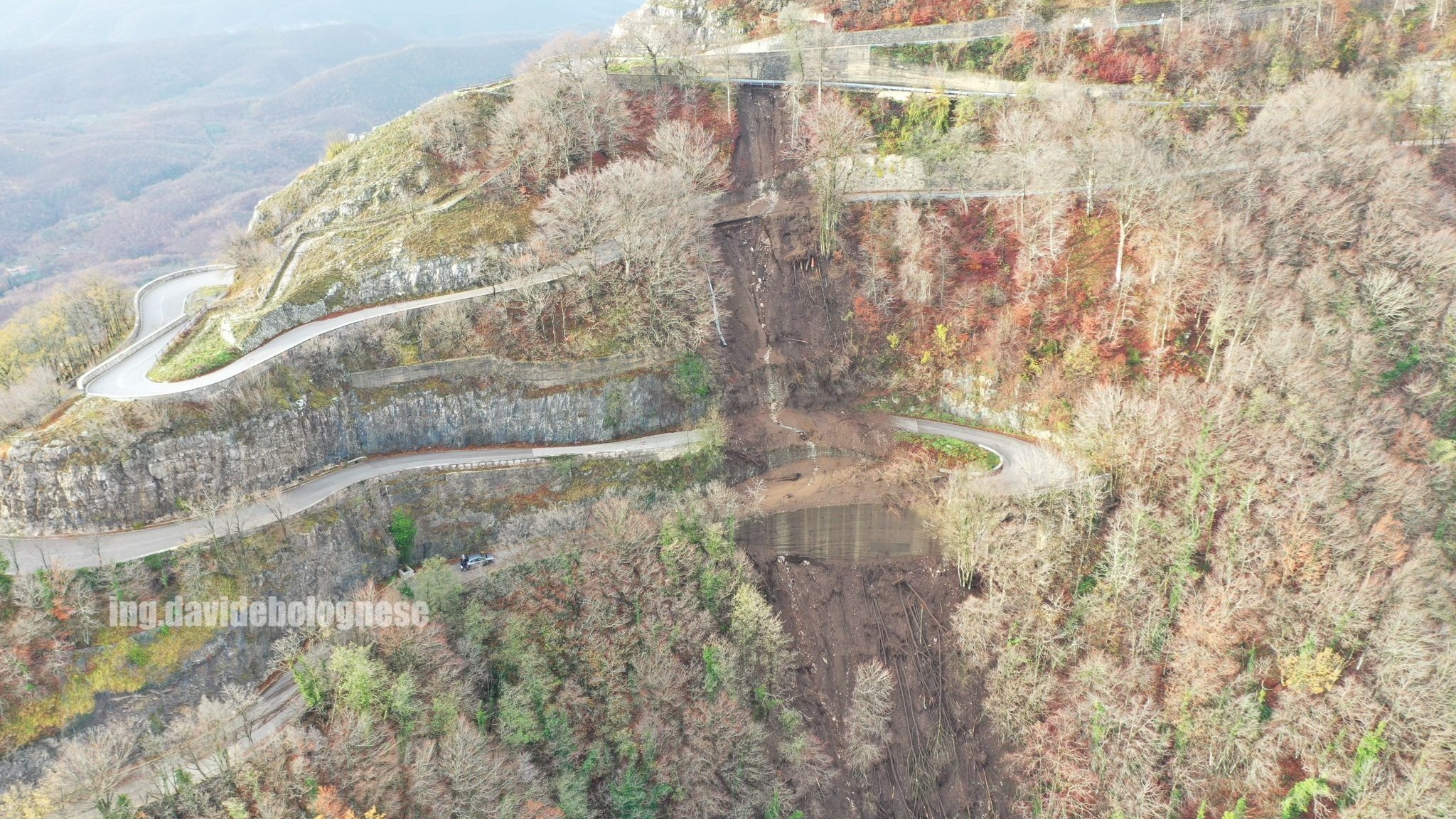 Maltempo, frana a Montevergine. Il sindaco: "Situazione critica"