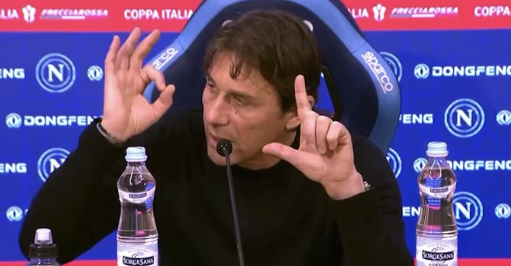 Conte cita Mourinho dopo Napoli-Como: "Noi due tituli, gli altri zero"