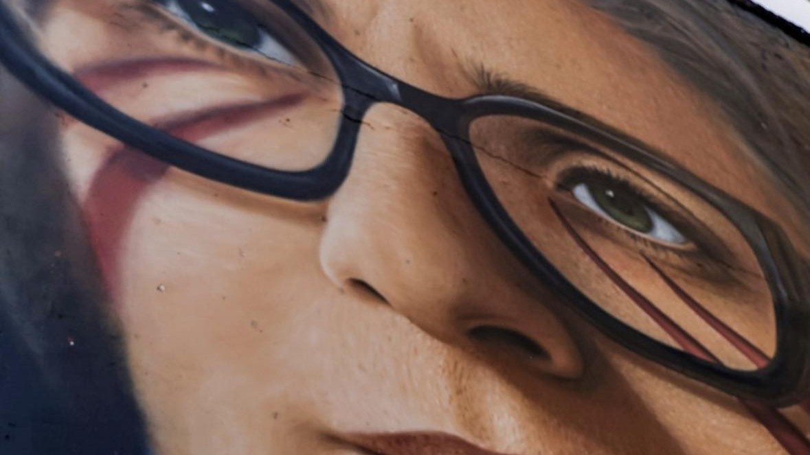A Barra il nuovo murale di Jorit: è il volto di Francesca Albanese